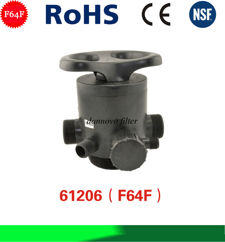 Runxin Multi Port Manual Softner Control Valve F64f 6m3h For Water 8200