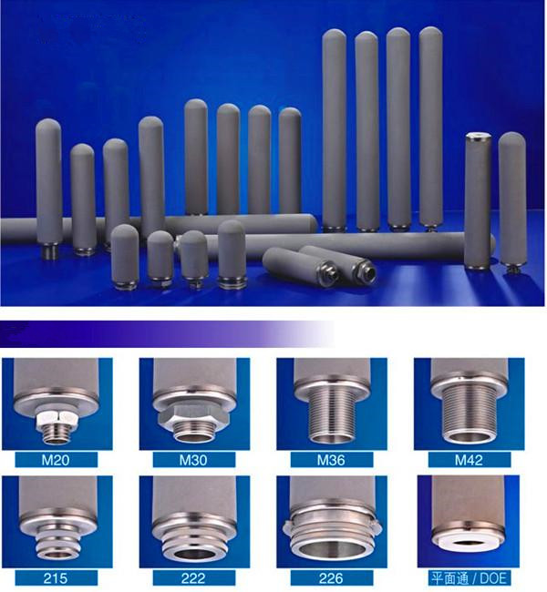Titanium Stainless Steel Filter Element Titanium Filter Cartridge