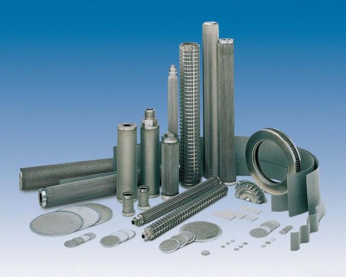 Titanium Stainless Steel Filter Element Titanium Filter Cartridge