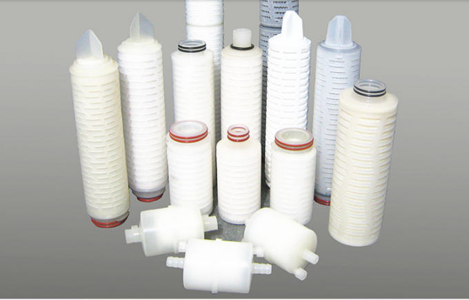 Chemical Industry 5um PP Membrane Pleated Liquid Filter Cartridge