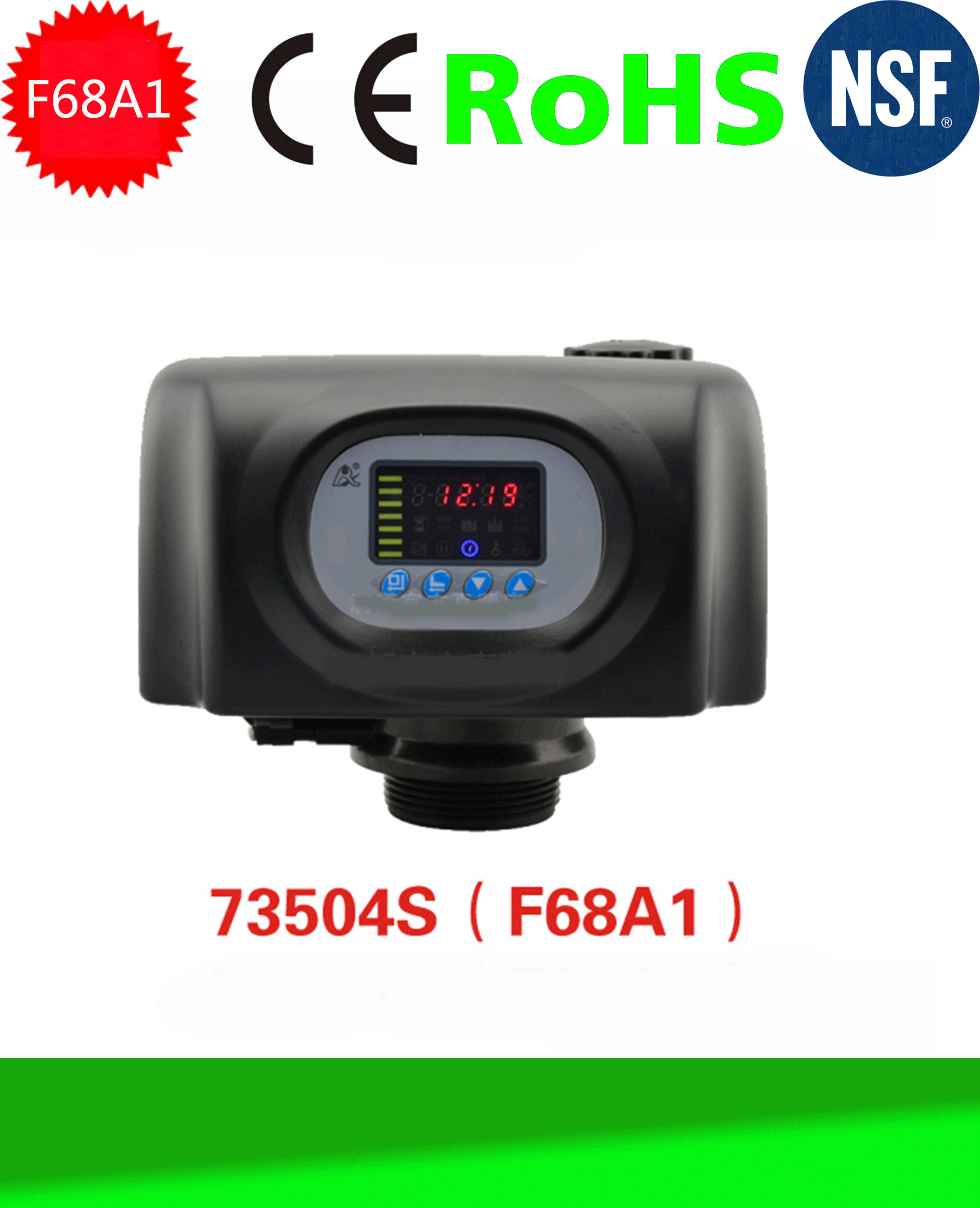 RUNXIN F68A Reflow Automatic Softner Valve Time Control Valve